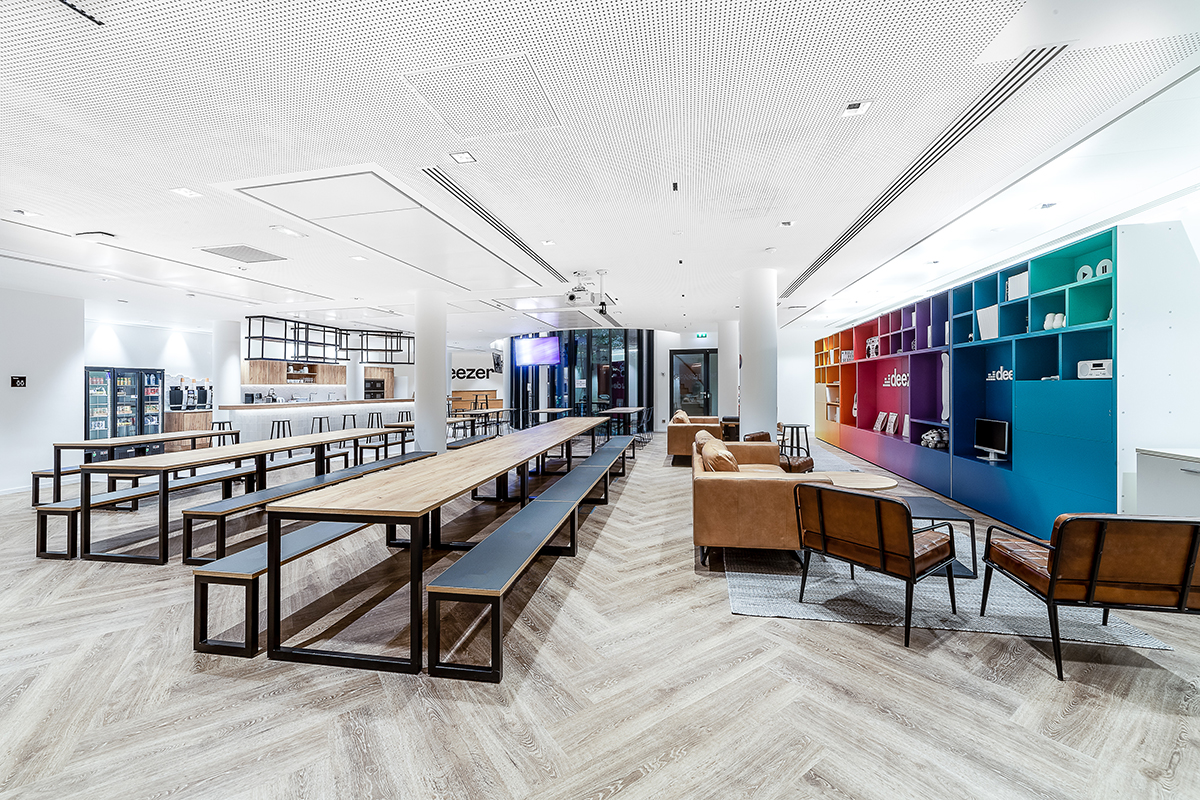 Deezer eröffnet neues Headquarter in Paris | interior fashion